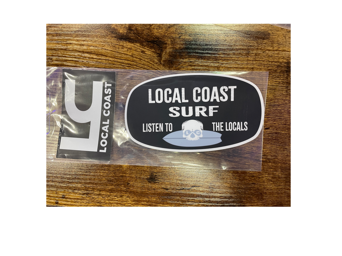 LC Surf Sticker – Local Coast